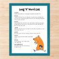 Long 'E' Words (List, Teaching Ideas, and Free Printables)
