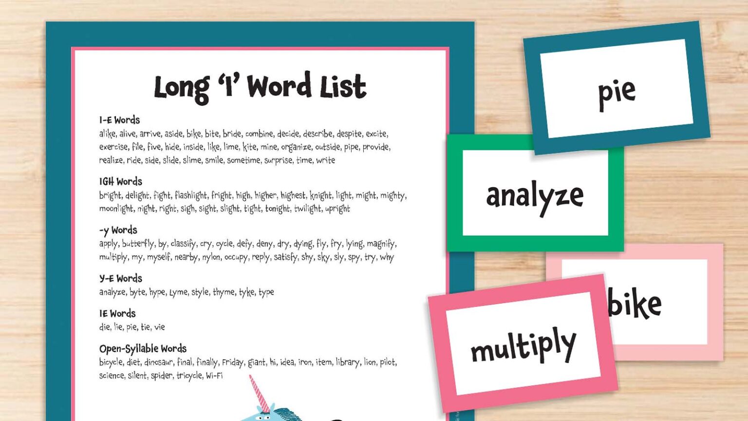 Long 'A' Words (List, Teaching Ideas, and Free Printables)