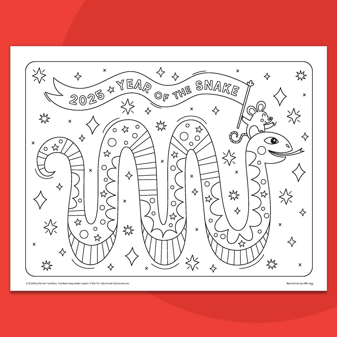 Lunar New 12 months 2025 Coloring Web page: Seize Our Free Obtain - Faberk