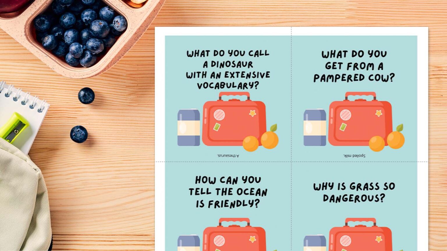 75 Hilarious Lunch Box Jokes for Kids