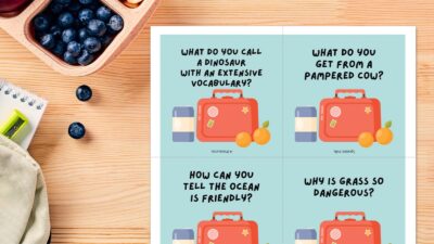 75 Hilarious Lunch Box Jokes for Kids