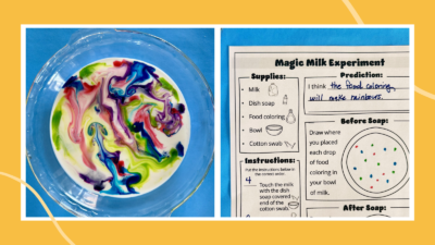 Magic Milk Experiment: How-To Plus Free Worksheet - We Are Teachers