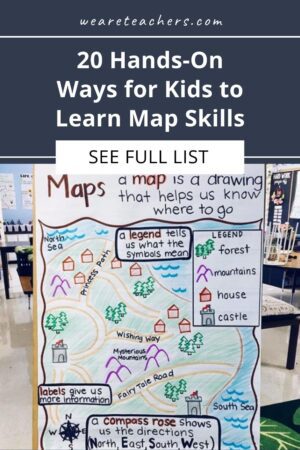 20 Map Skills Activities That Are Hands-On