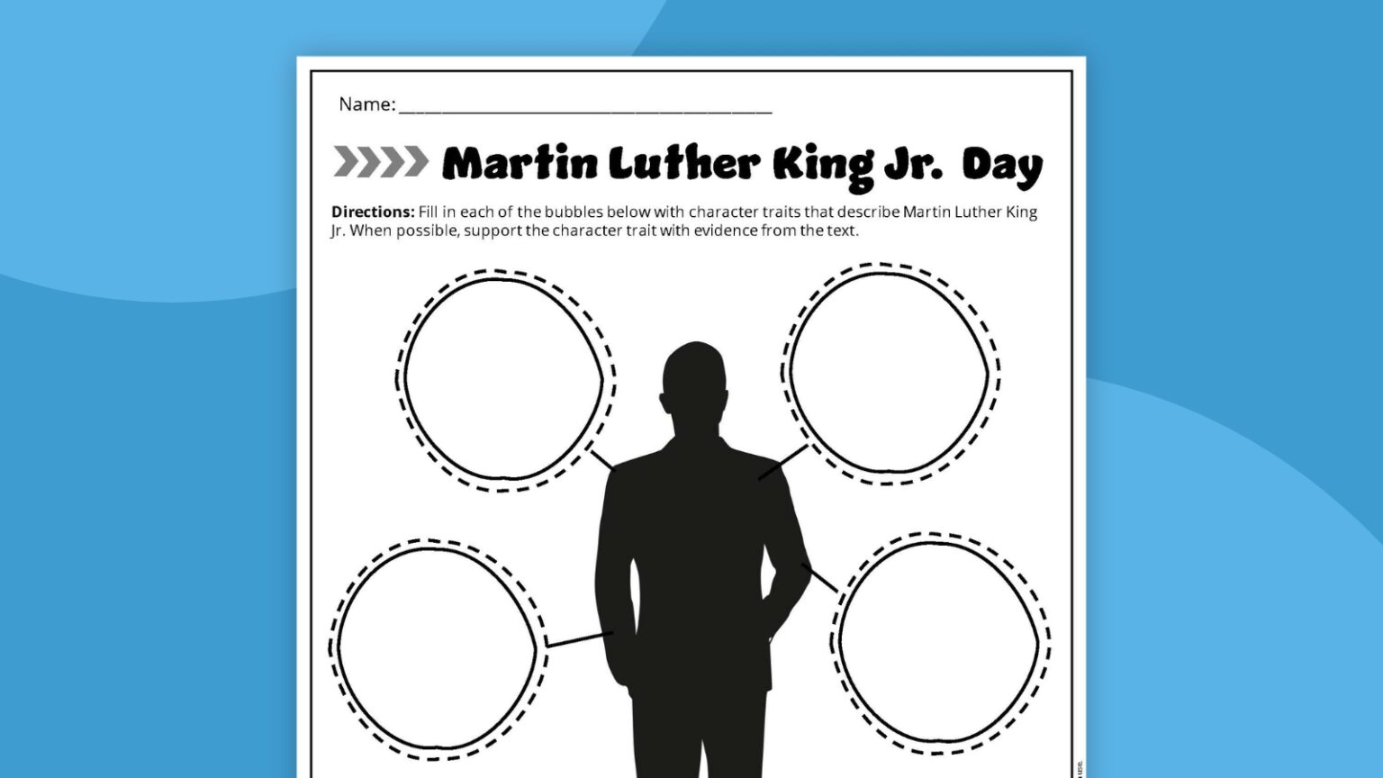 Free Martin Luther King Jr. Worksheets