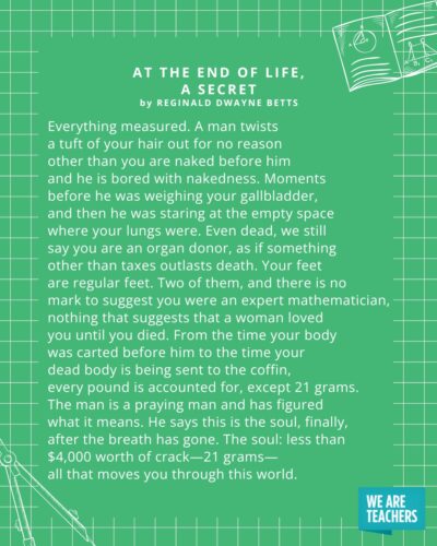 38 Math Poems for Students in All Grade Levels