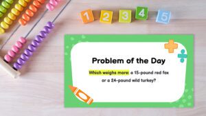 Check Out These 50 First-Grade Math Word Problems of the Day