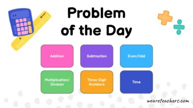 Check Out These 50 Second-Grade Math Word Problems of the Day