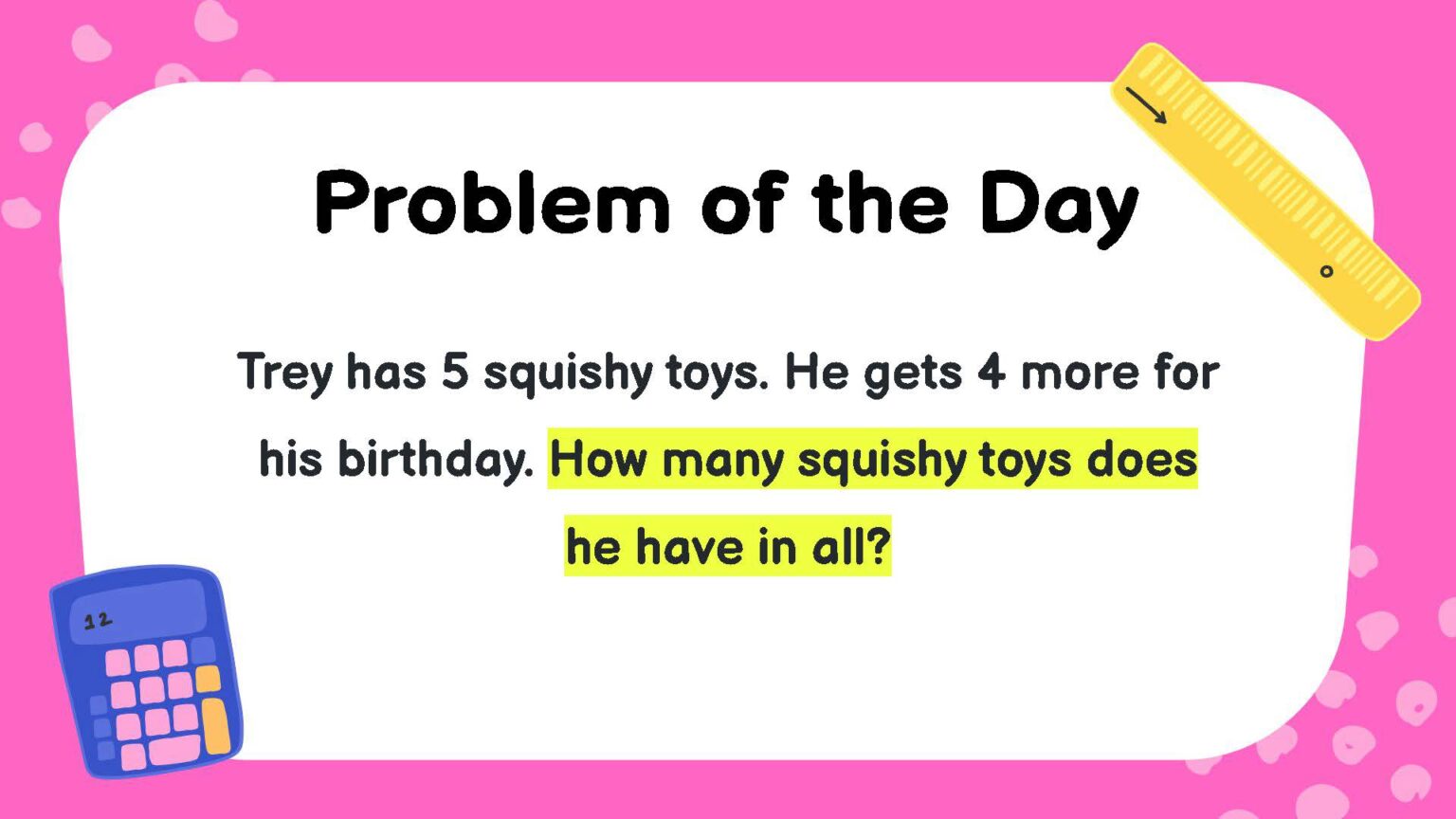 Check Out These 50 Second-Grade Math Word Problems of the Day
