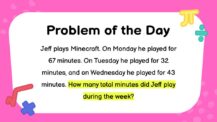 50 Third Grade Math Word Problems of the Day