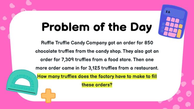 Check Out These 50 Fifth Grade Math Word Problems of the Day