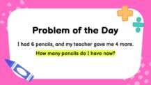 Check Out These 50 First-Grade Math Word Problems of the Day