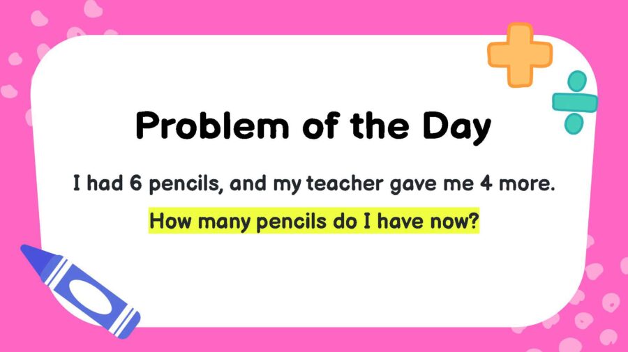Check Out These 50 First-Grade Math Word Problems of the Day