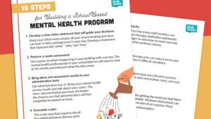 10 Steps for Building a School-Based Mental Health Program