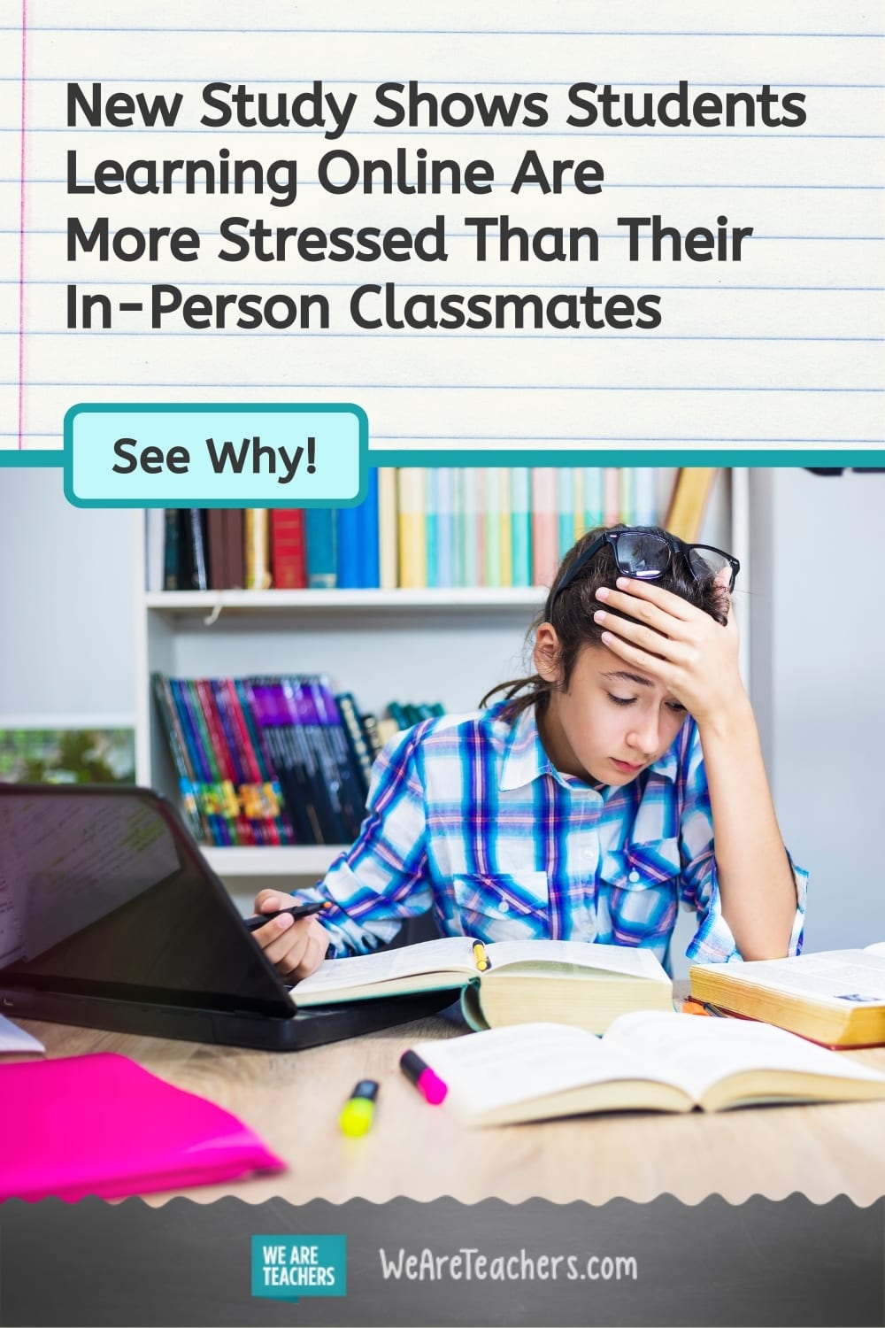 New Study Shows That Students Learning Online Are More Stressed.