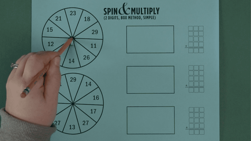 Free Multiplication Games Printable Packet - Spinner Games - WeAreTeachers