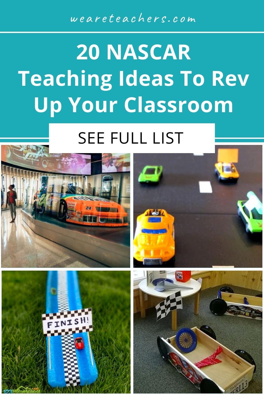 20 NASCAR Teaching Ideas To Rev Up Your Classroom