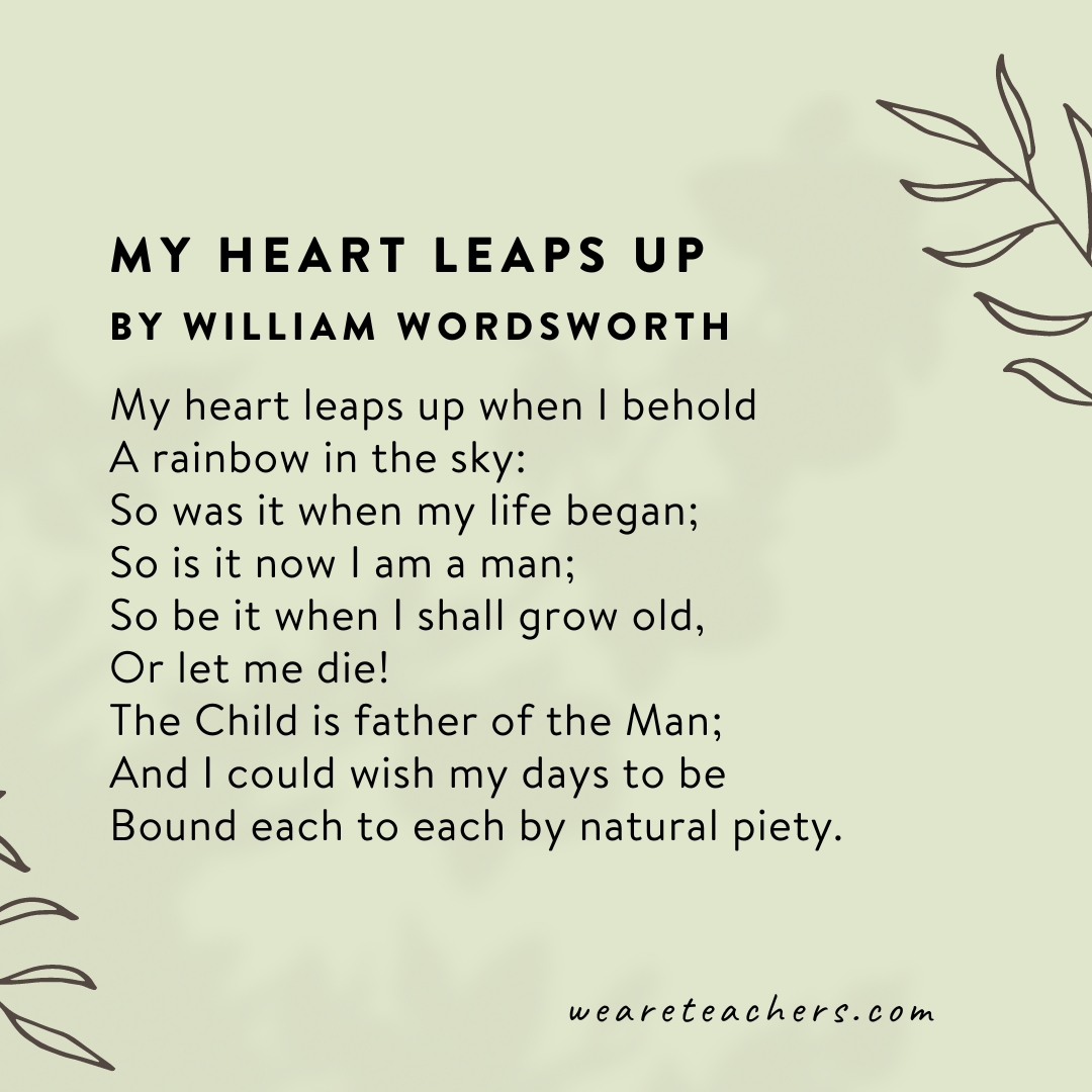 80 Beautiful Poems About Nature Honct