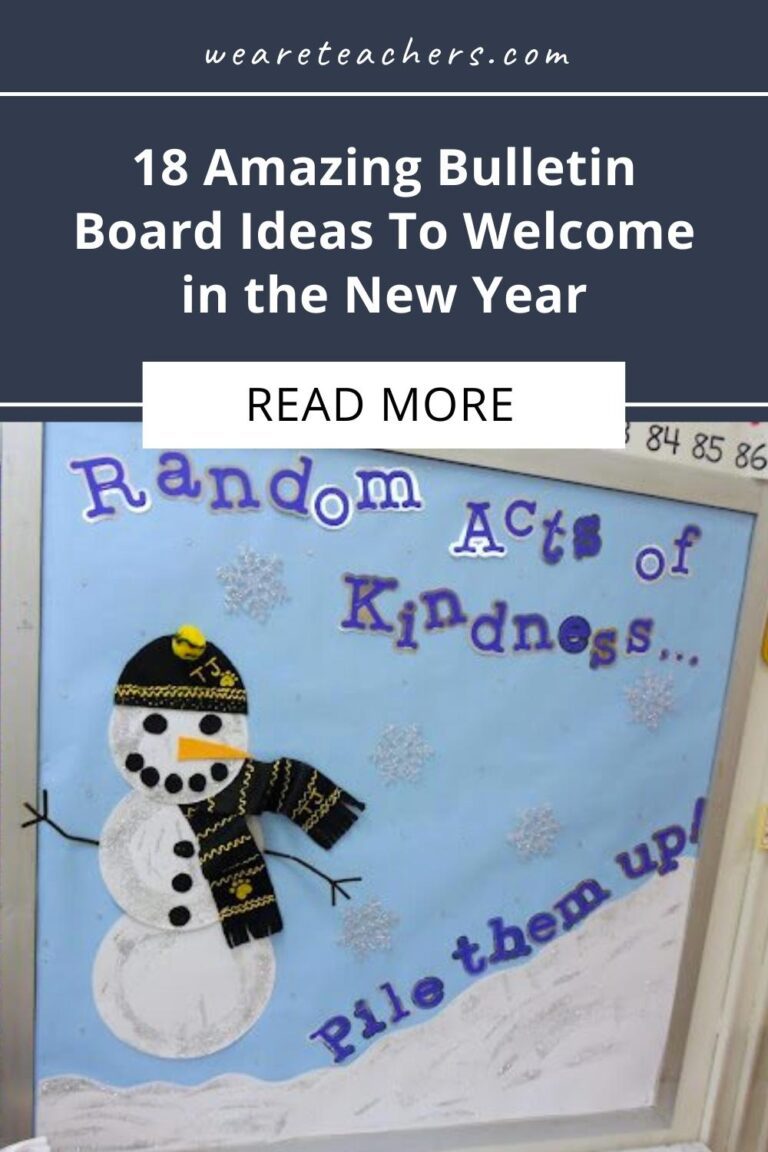 18 January Bulletin Boards To Welcome in the New Year