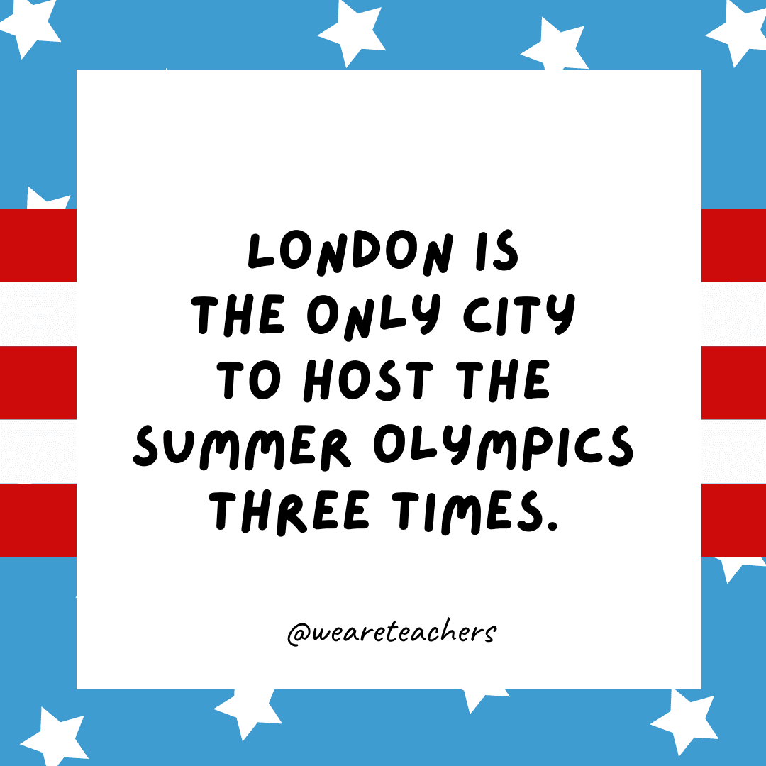 40 Fascinating and Inspiring Olympics Facts