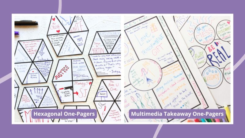 20 One-Pager Examples + Advice for Using Them With Students