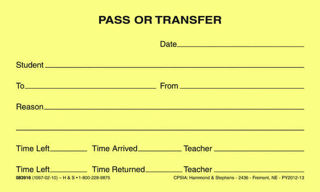 Hall Pass Ideas You'll Want to Steal for Your Classroom