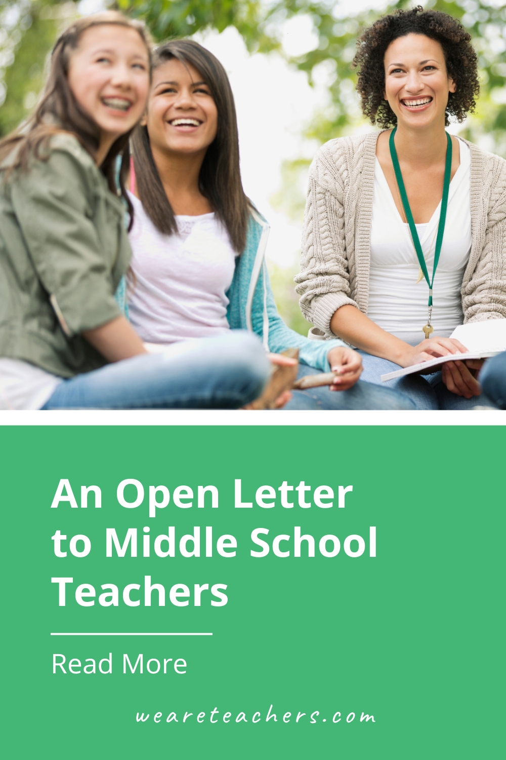 An Open Letter to Middle School Teachers