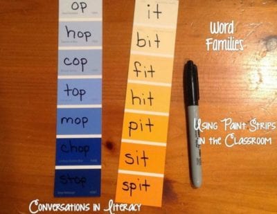 25 Colorful and Cool Paint Chip Crafts and Learning Activities