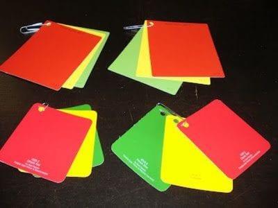 25 Colorful and Cool Paint Chip Crafts and Learning Activities
