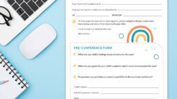 Parent-Teacher Conference Form - Free Customizable Bundle
