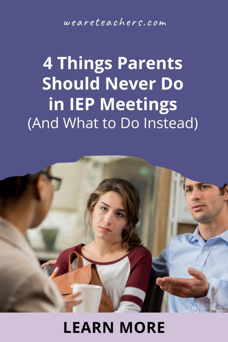 4 Things Parents Should Never Do in IEP Meetings (And What to Do Instead)