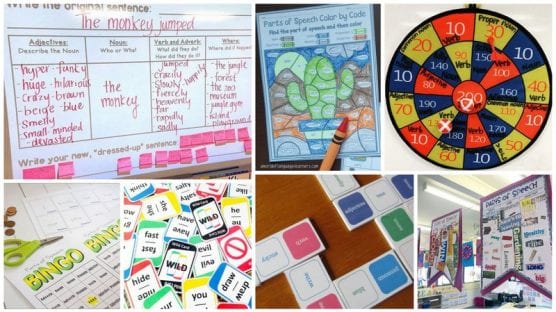 19 Parts of Speech Activities That Will Up Your Grammar Game