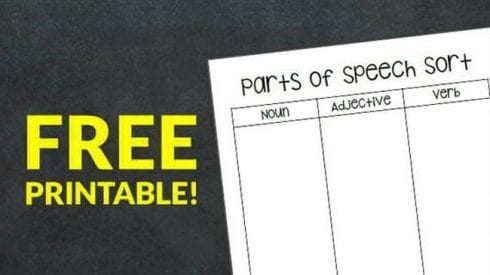 19 Parts of Speech Activities That Will Up Your Grammar Game