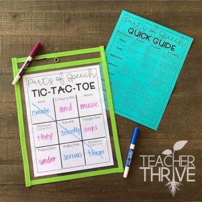 19 Parts of Speech Activities That Will Up Your Grammar Game