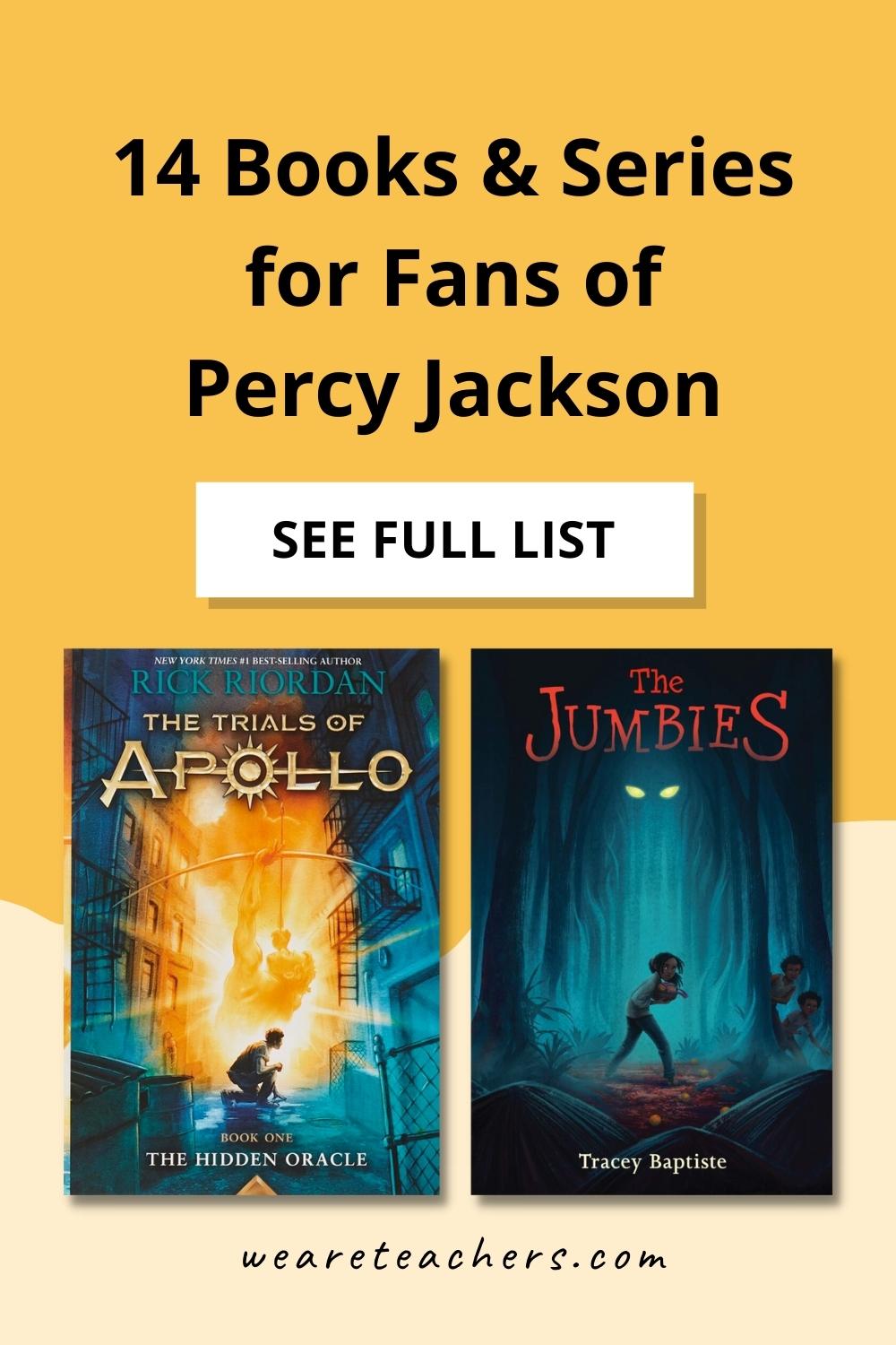 Books Like Percy Jackson, as Recommended by Teachers