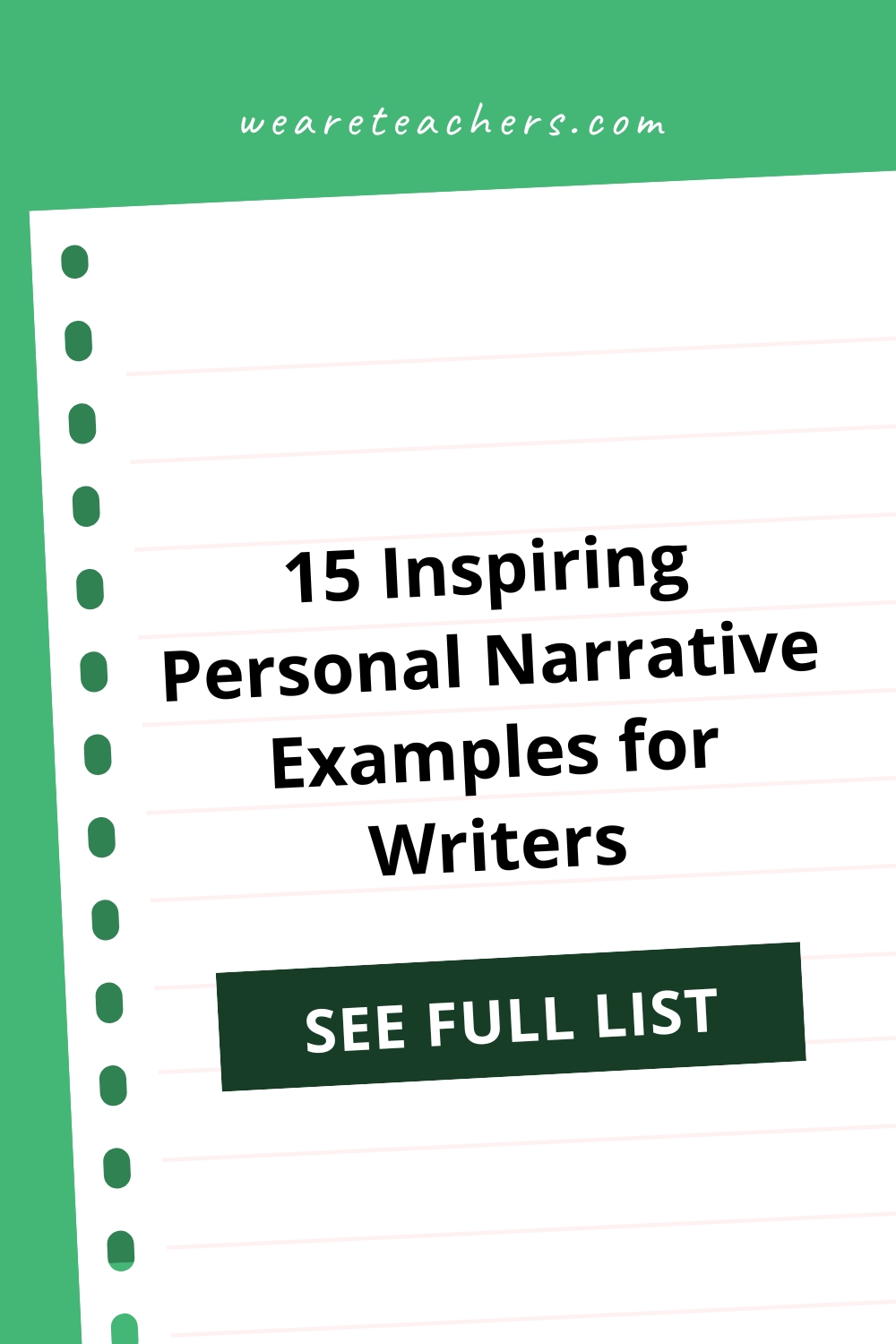 15 Inspiring Personal Narrative Examples for Writers