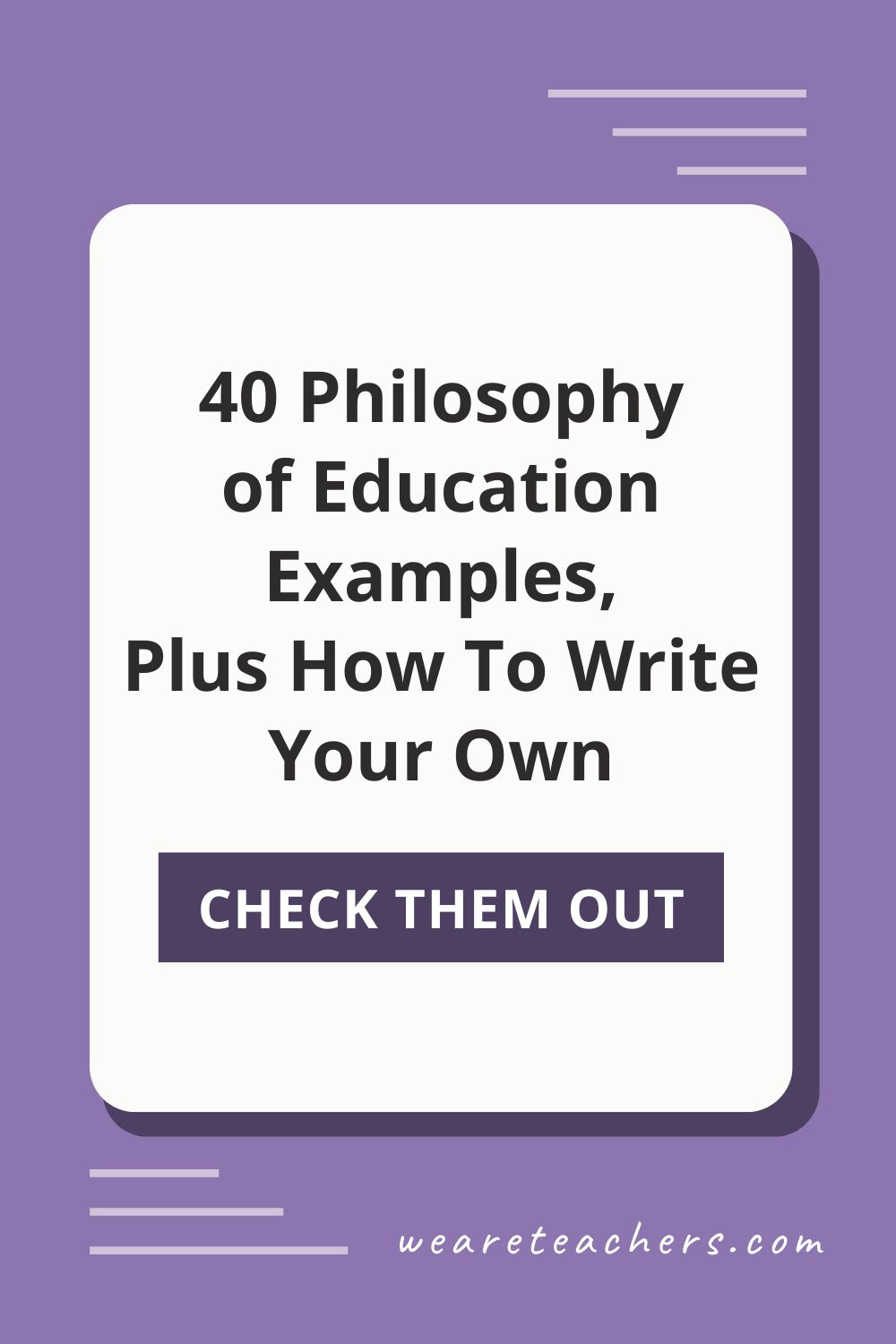 40 Philosophy of Education and Teaching Philosophy Examples