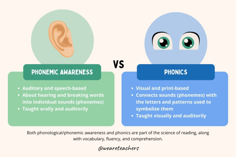 Phonics vs. Phonemic Awareness in Early Literacy Instruction