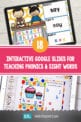 18 Interactive Phonics and Sight Words Google Slides - WeAreTeachers