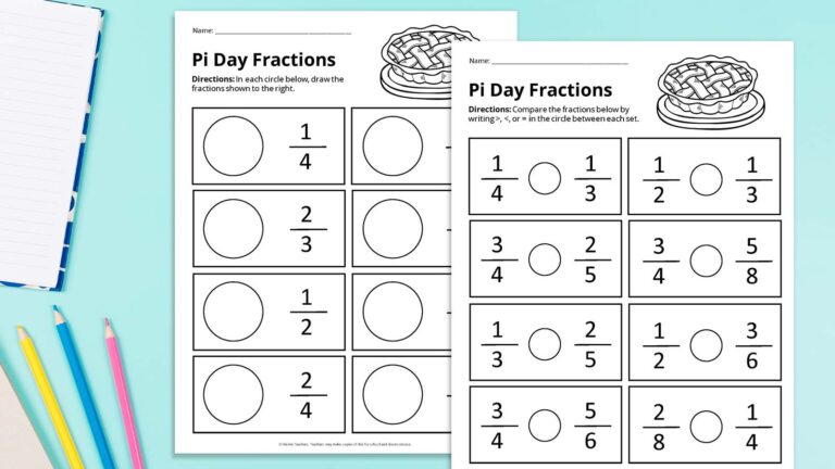 Pi Day Worksheets (Free Download) - We Are Teachers