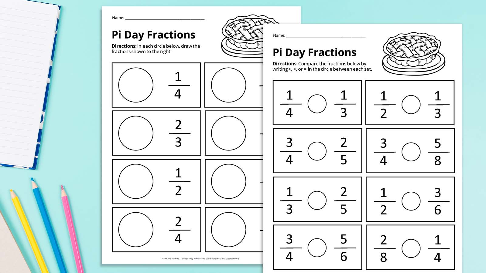 Pi Day Worksheets (Free Download) - We Are Teachers