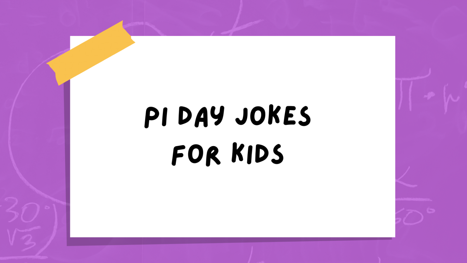 39 Hilarious Pi Day Jokes To Spark Infinite Laughter