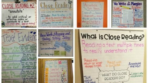 23 Close Reading Anchor Charts That Will Help Your Students Dig Deep