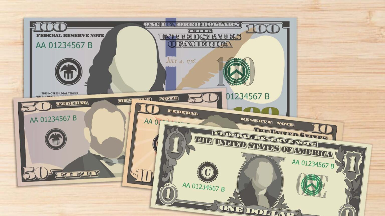 Free Play Money Printable Bundle (All US Bills and Coins)