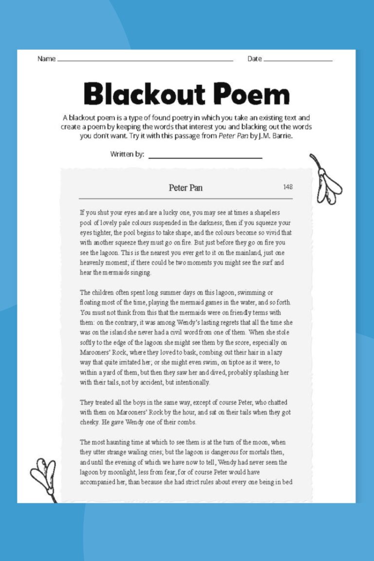 40 Inspiring Poetry Games and Activities for the Classroom