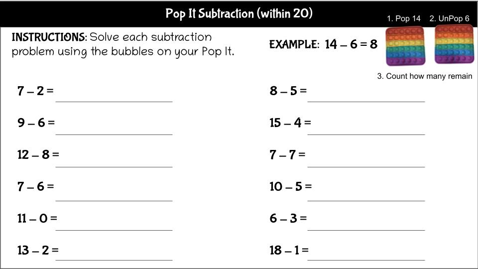Have You Tried To Teach With Pop Its? Check Out These 12 Activities!