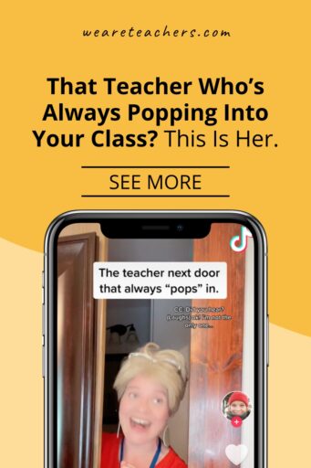 That Teacher Always Popping Into Your Class? This Is Her.