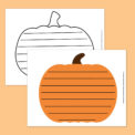 Free Printable Pumpkin Template Bundle for Fall