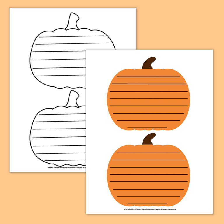 Free Printable Pumpkin Template Bundle for Fall