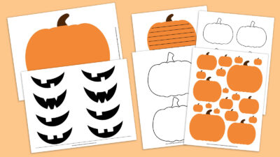 Free Printable Pumpkin Template Bundle for Fall