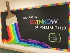 30 Rainbow Bulletin Boards To Brighten Your Classroom